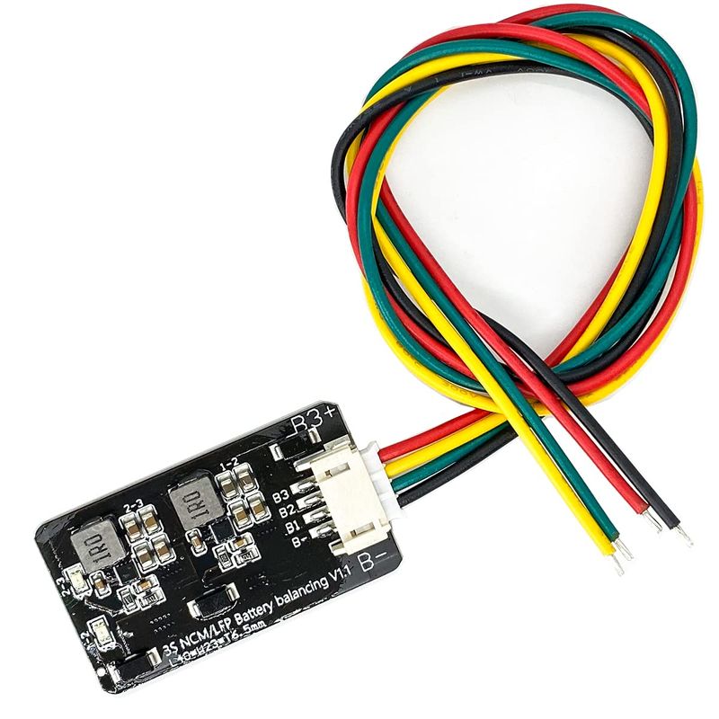 3S 12V 12.6V 1.2A Li-ion Lipo Lifepo4 Battery Active Equalizer BMS Balancer Inductive Balance ...