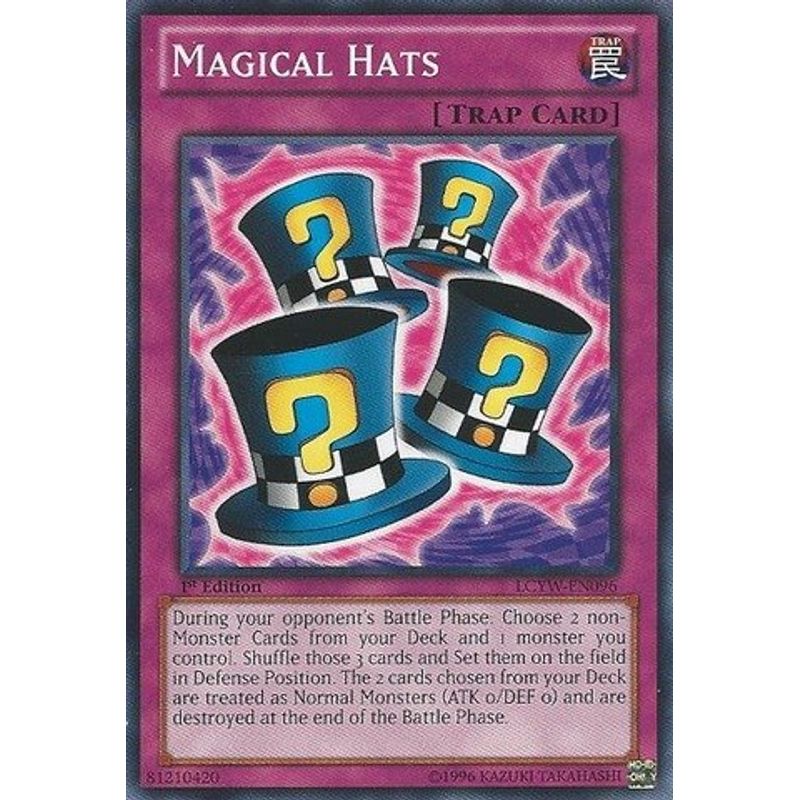 YU-GI-OH! - Magical Hats (LCYW-EN096) - Legendary Collection 3: Yugi's ...