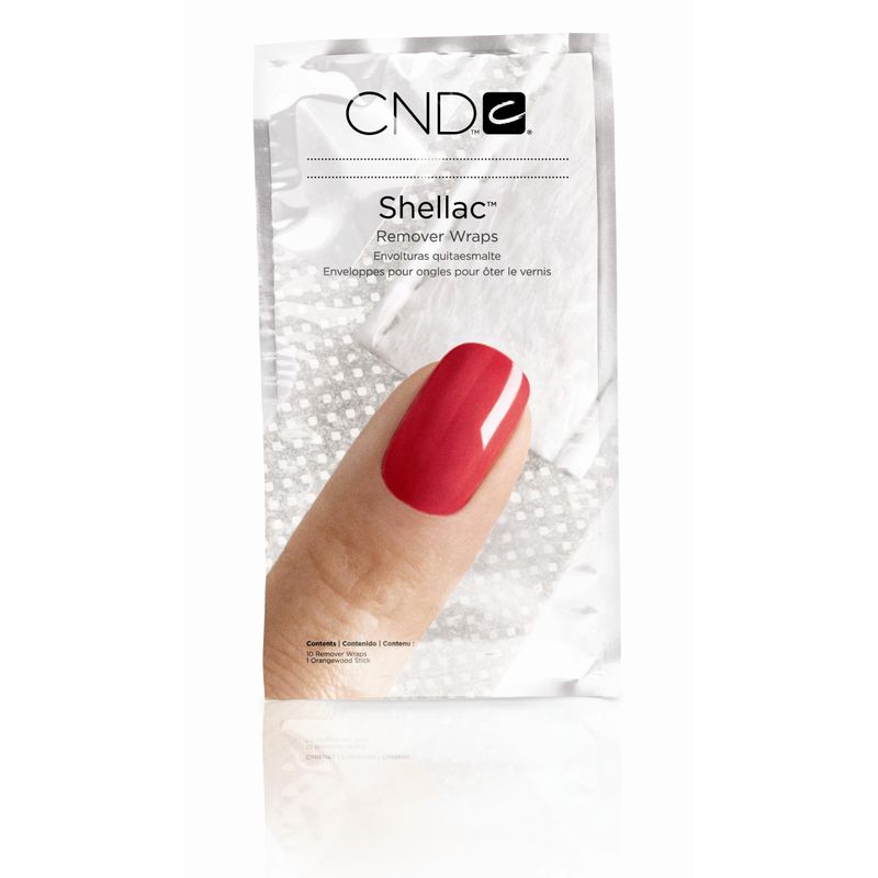 Shellac Remover Wraps 10 Count - Acetone Required, Not Supplied ...