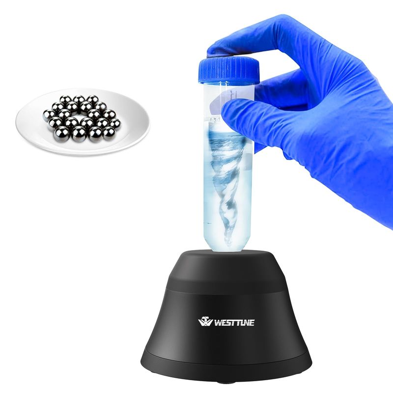 WEST TUNE Mini Vortex Mixer 4000rpm High-Speed Paint Shaker & Paint ...