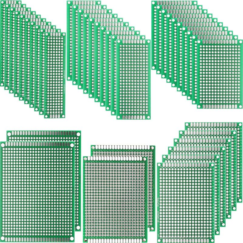 RedBee 40PCS Prototype PCB Board Double Sided PCB Boards Prototype Kit ...