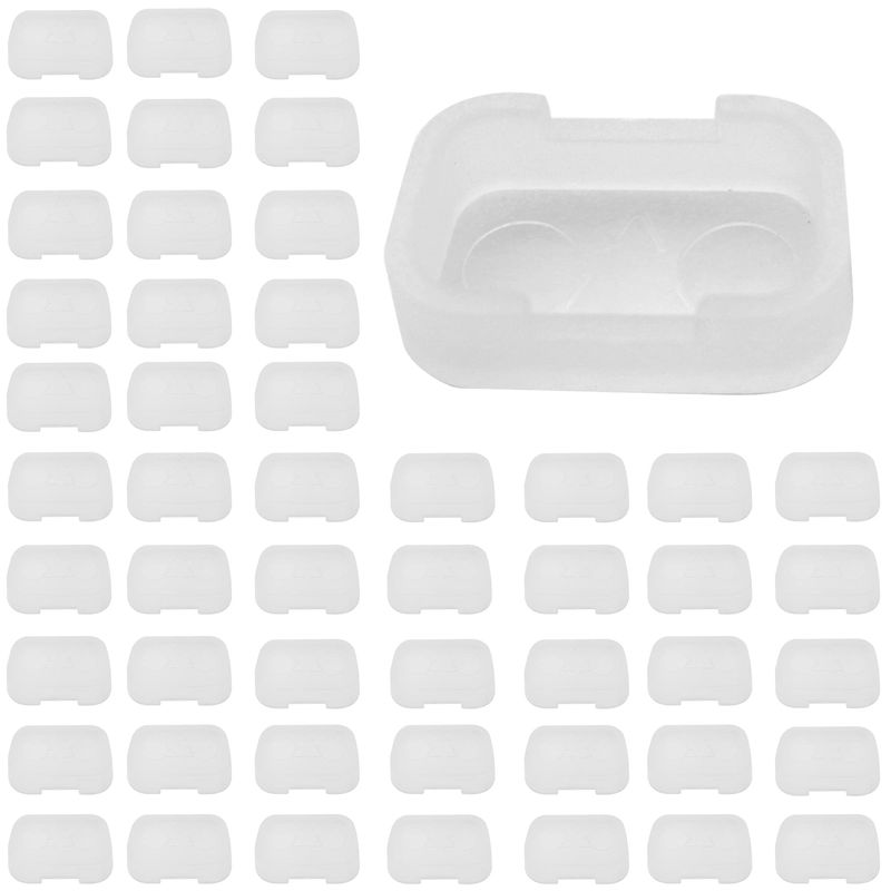 GINTOOYUN 50 PCS VGA Port Cover Anti Dust Cap,Port Plug Protector for ...