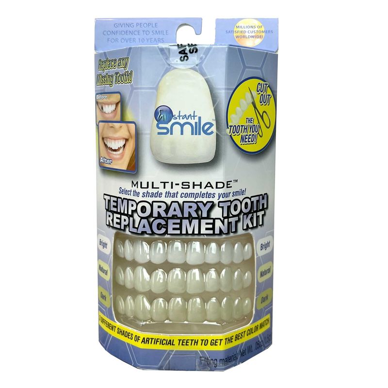 Instant Smile Multishade Temporary Tooth Repair Kit, Missing Tooth ... Instant Smile Multishade Temporary Tooth Repair Kit, Missing Tooth ...