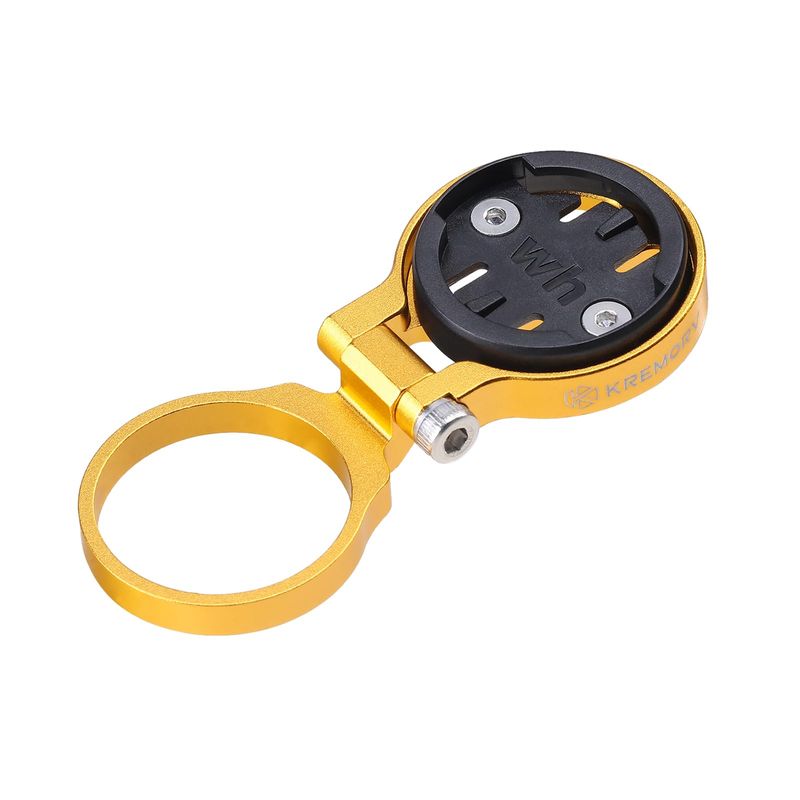 KREMORV Bike Stem Mount - Adjustable Bicycle Computer Mount for Wahoo Elemnt Bolt and Mini ...