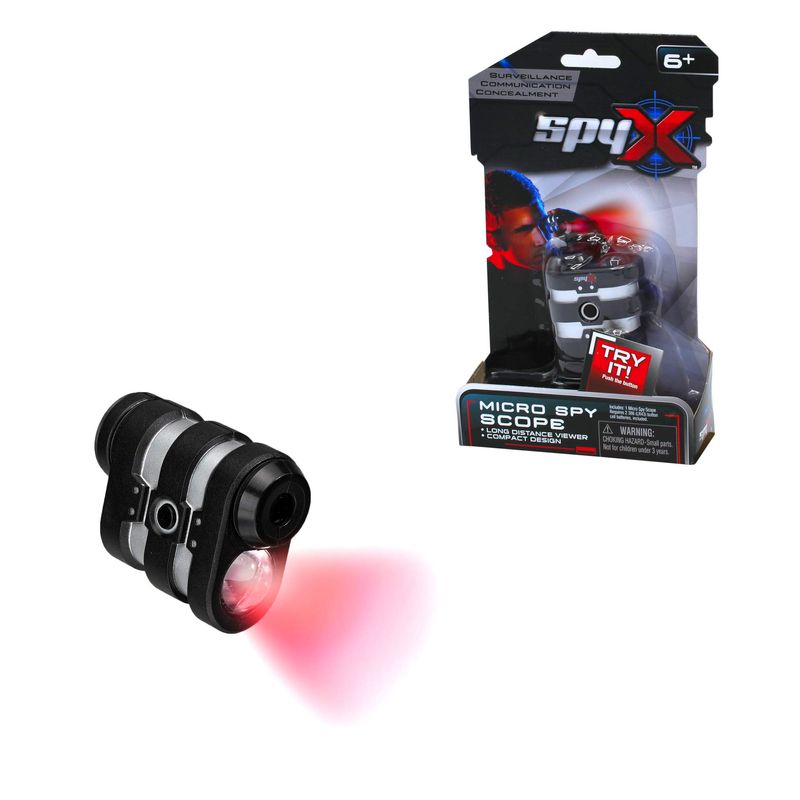 SpyX Micro Spy Scope - Powerful Mini Monocular with Light. Spy Toy. See ...