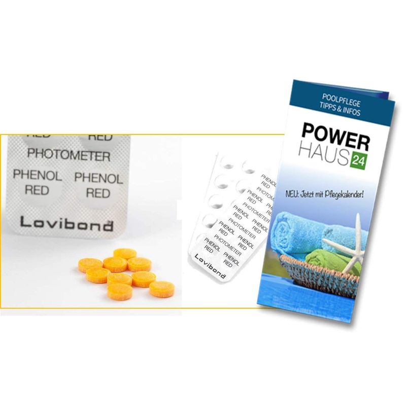 Lovibond Phenol Red pH Photometer water testing reagents from Test All ...