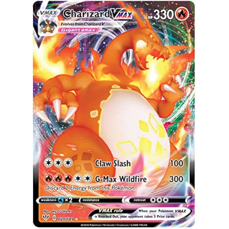 Charizard VMAX - 020/189 - Ultra Rare - Online Marketplace - EveryMarket