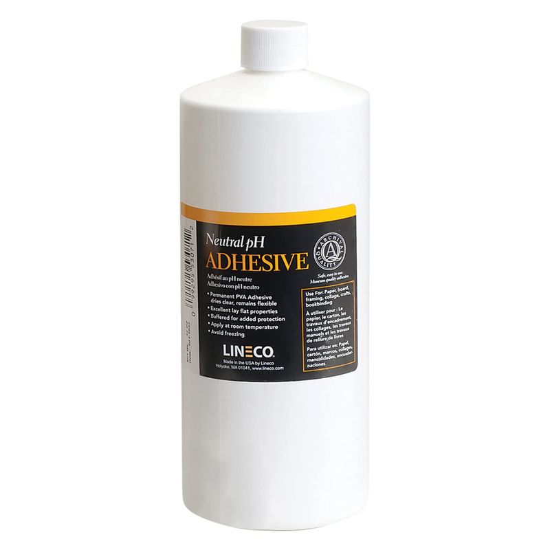 Lineco Neutral pH Adhesive, Archival Quality Acid-Free PVA Buffered ...