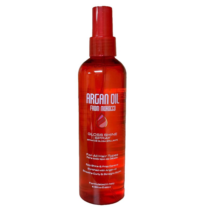 Argan Oil from Morocco Gloss Shine Spray, 8.45 fl.oz. (250 ml ...