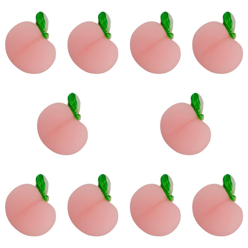 10Pcs Mini Peach Mochi Squishy Relief Cute Novelty Stress Mochi ...