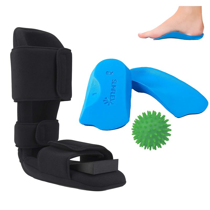 Plantar Fasciitis Heel Pain Kit | Morning, Day and Night Therapy Kit ...