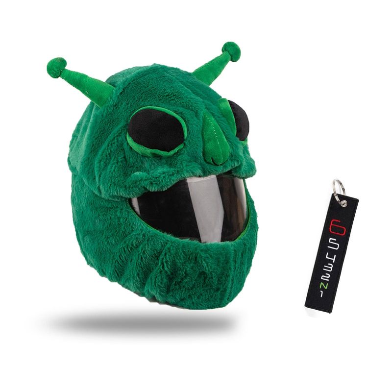 x xotic tech Motorcycle Helmet Cover Cartoon Fluffy Plush Set Suitable ...