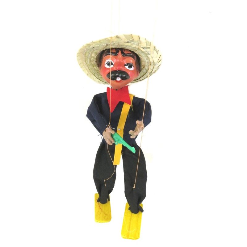 Mexican Strings Puppet Bandido Multi - EveryMarket