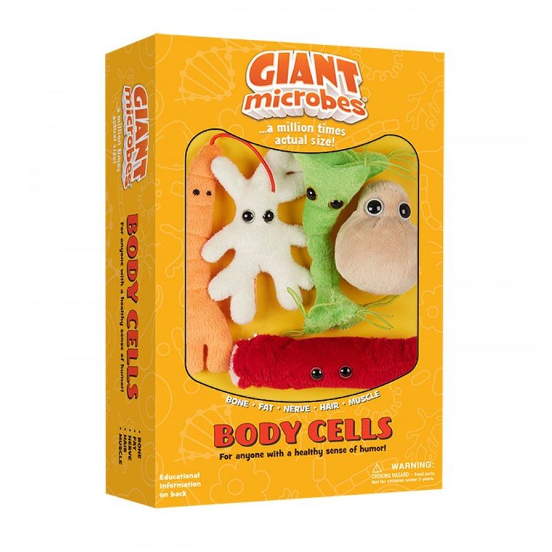 GIANTmicrobes Body Cells Themed Gift Box, Biology Gifts, Science ...
