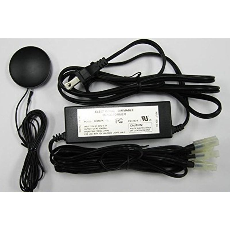 Touch Dimmer/Transformer 12 Volts 60 Watt 3-Level Dimming - DIM60W-120 ...