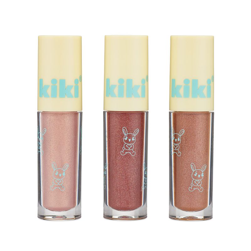 kiki SO CUTE lip gloss 3 pcs set the original Kawaii makeup ...