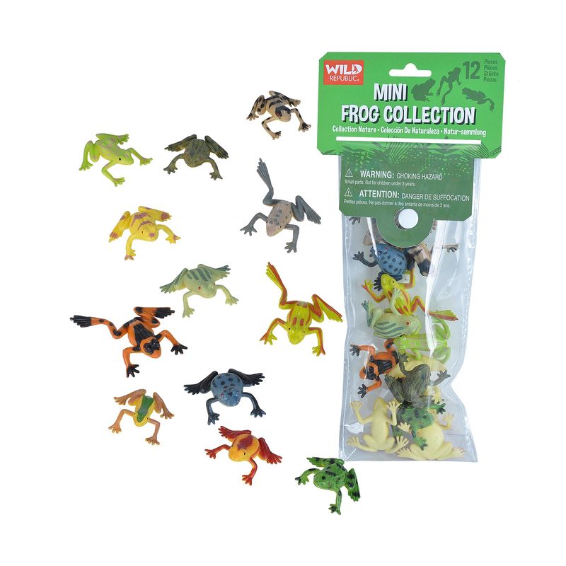 Wild Republic 22124 Mini Frog Polybag Kids Gifts, Educational Toys ...