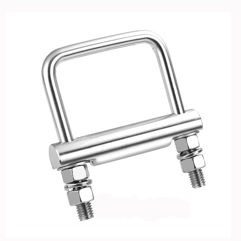 CZC AUTO Hitch Clamp Stainless Steel Anti-Rattle Stabilizer Cross Clamp ...