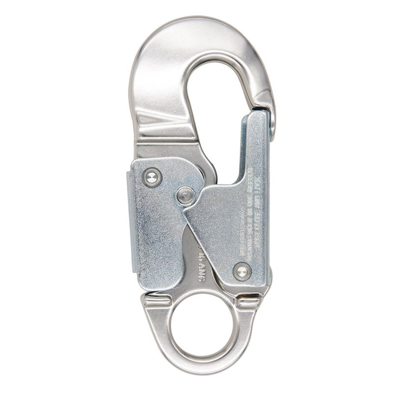 ProClimb Forged Aluminum Double-Lock Gate Captive Eye Snap Hook 23 kN ...