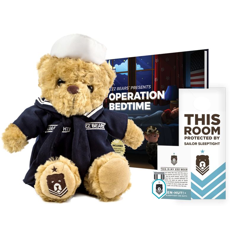ZZZ Bears Military, Police and Fireman Teddy Bears Plush Toys to Honor ...