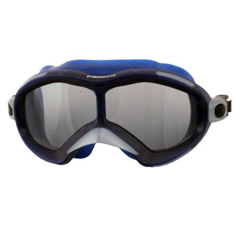 Promate Curved Swim Mask with Anti-Fog Coating and Imapact Resistant ...