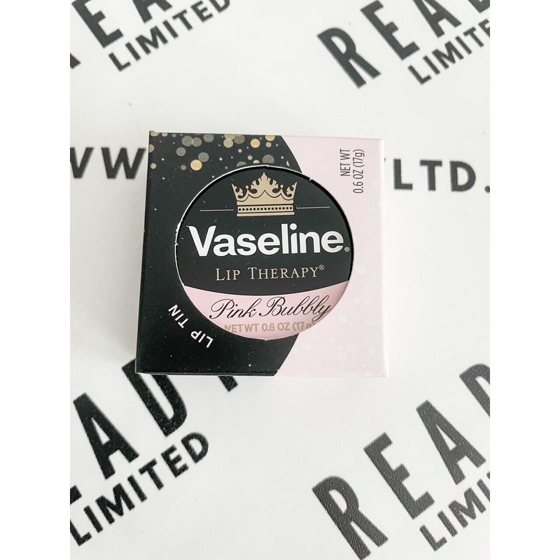 Vaseline Lip Therapy Lip Balm in Pink Bubbly NEW Limited Edition ...