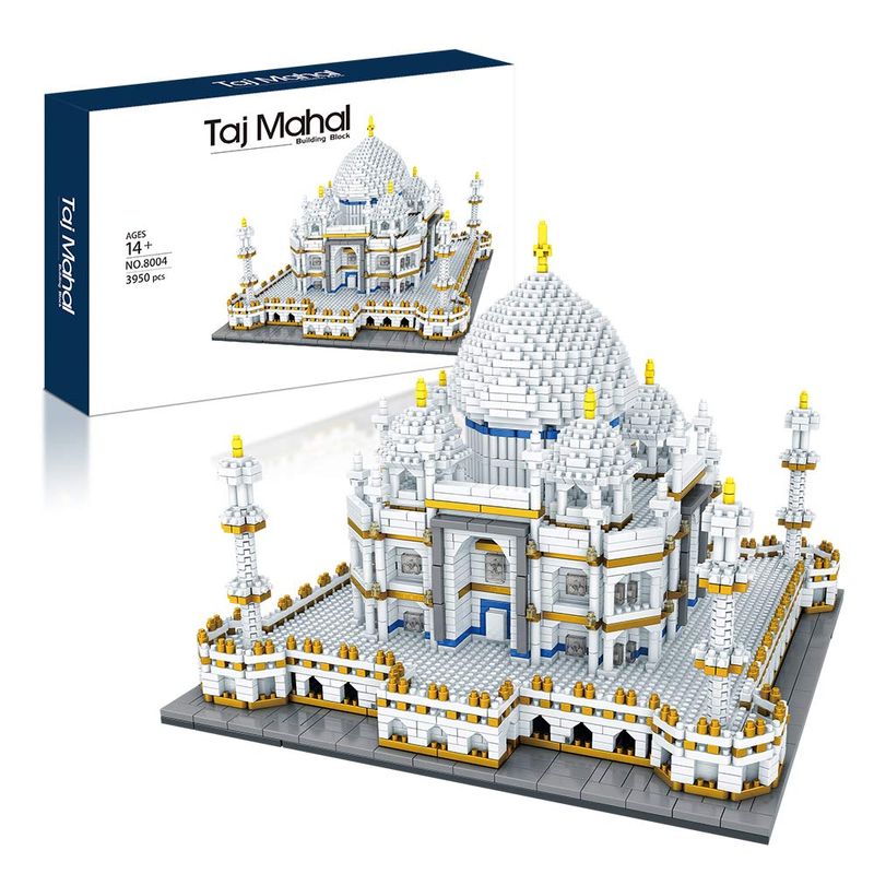 Architecture Collection: Taj Mahal 3950 pcs Building Set Model Kit and ...
