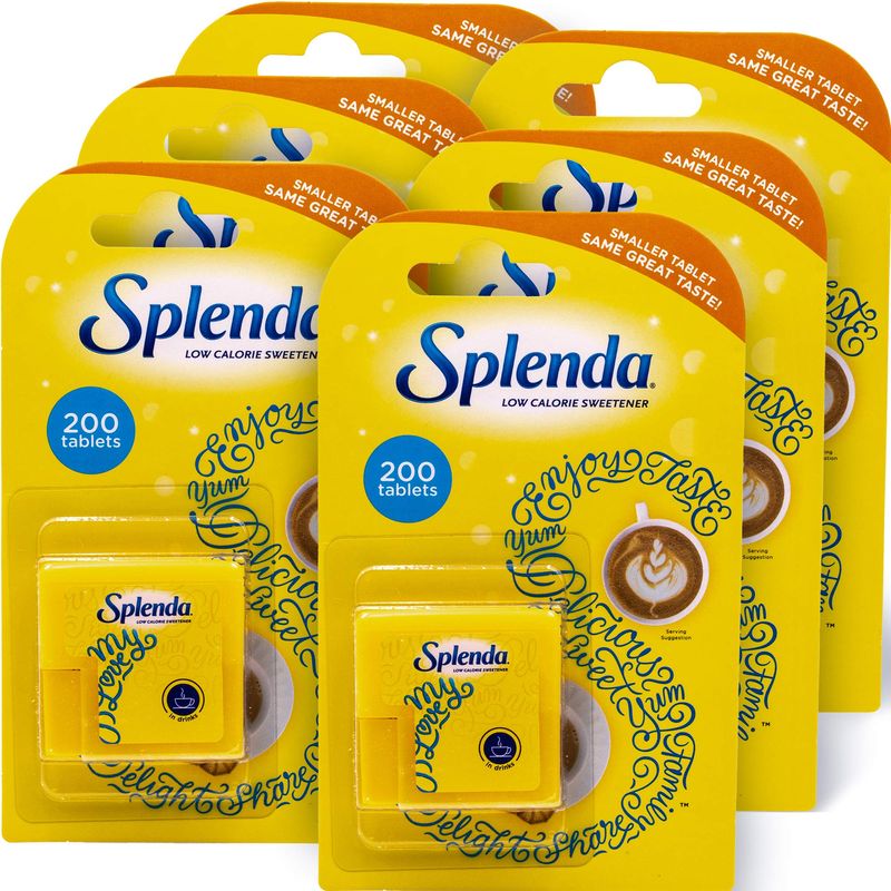 Splenda No Calorie Sweetener, Sweet Minis, 200 Tablets (6 Pack ...