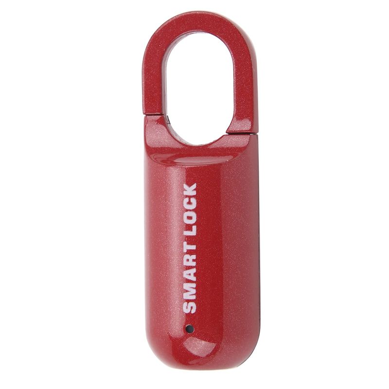 Portable Fingerprint Curtains Lock, Key Loose Finger Imprint Lock ...