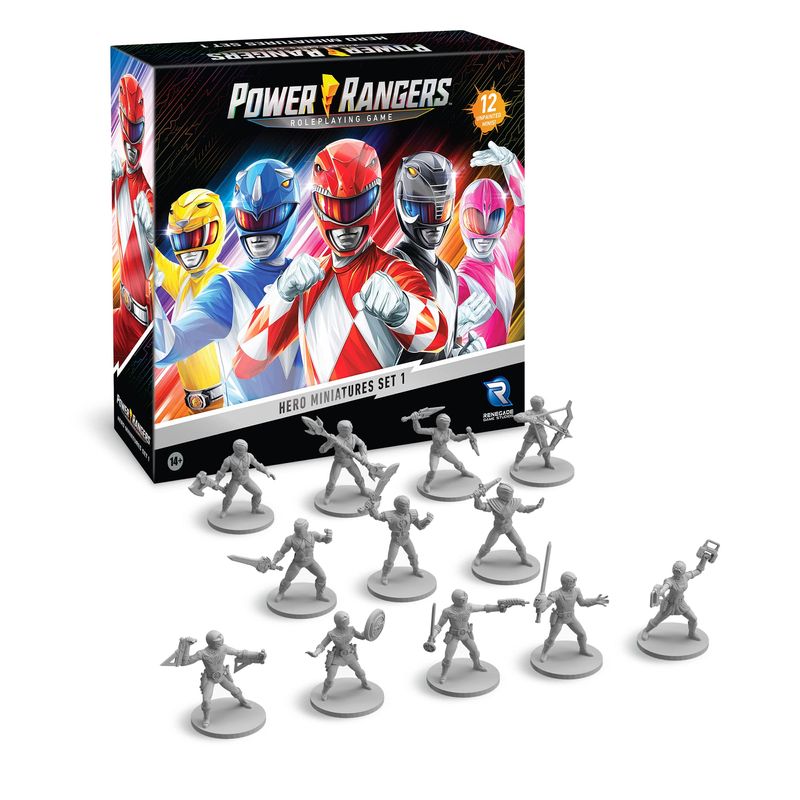 Power Rangers RPG Hero Miniatures Set - Online Marketplace - EveryMarket