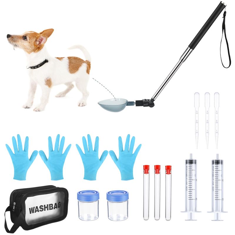 Kanayu 17 Pcs Dog Urine Collector Dog Urine Collection Pack, Include ...