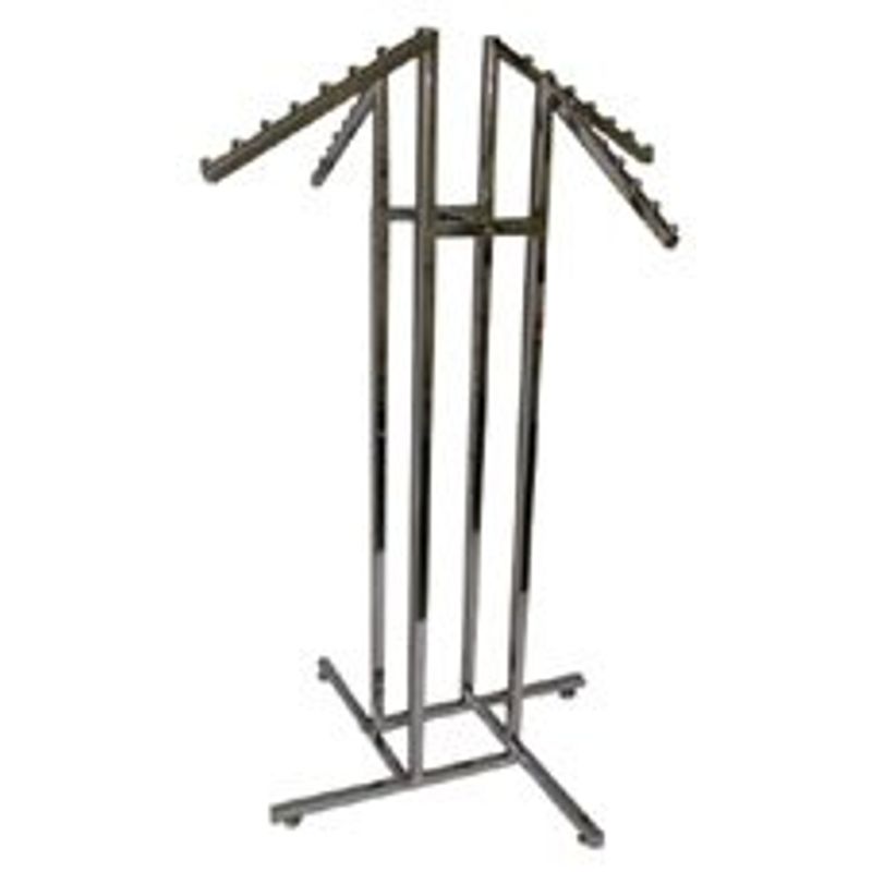 Four Way Square Tube Rack w/4-16" Waterfall Square Tube Arms - Online ...