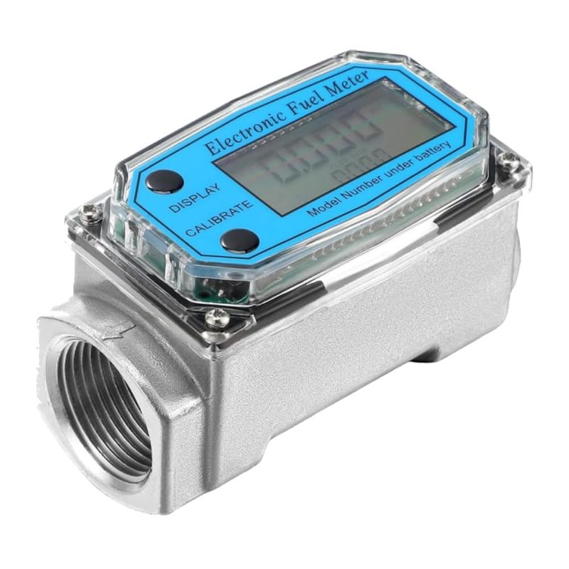 Uadme Water Flow Meter, Turbine Flow Meters, Digital Peak Flow Meter ...