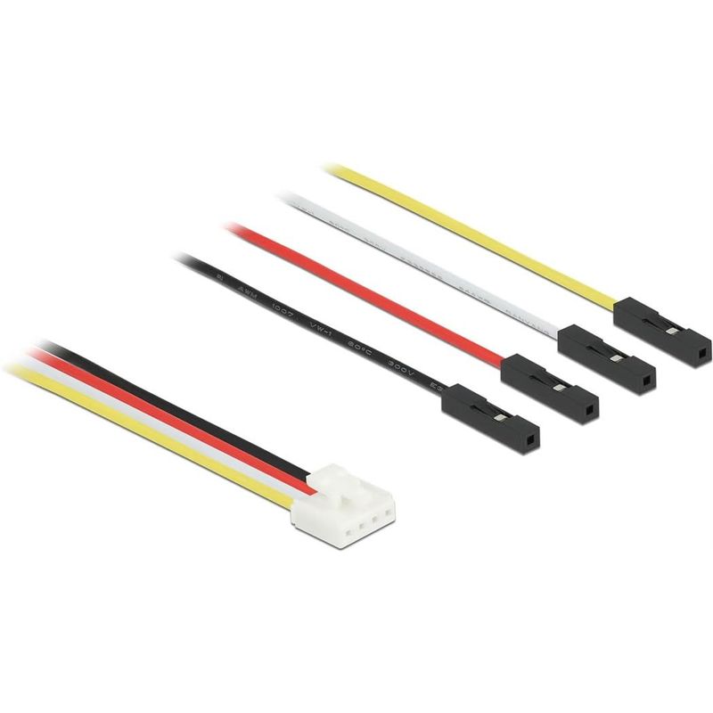 Delock Conversion IOT Grove Cable 4 Pin Male to 4 x Jumper Female 5cm ...