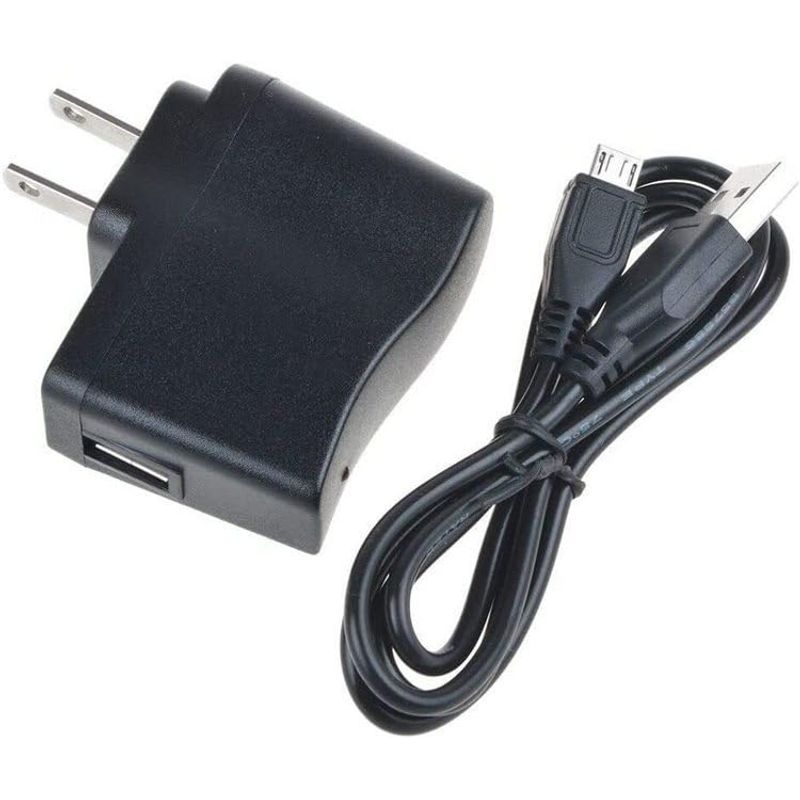 Kircuit 5V USB AC/DC Adapter and USB Power Cable Cord Compatible with ...