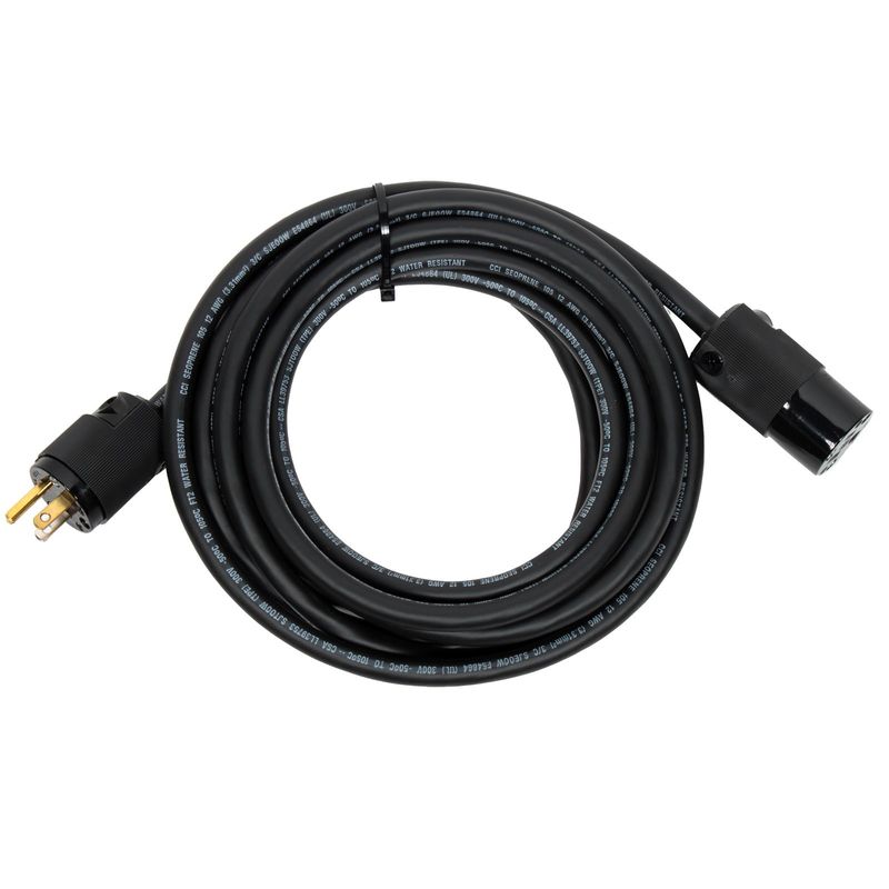 15 ft Pro Stage Stinger AC Power Extension Cable 12 Gauge PC12-MF-15 ...
