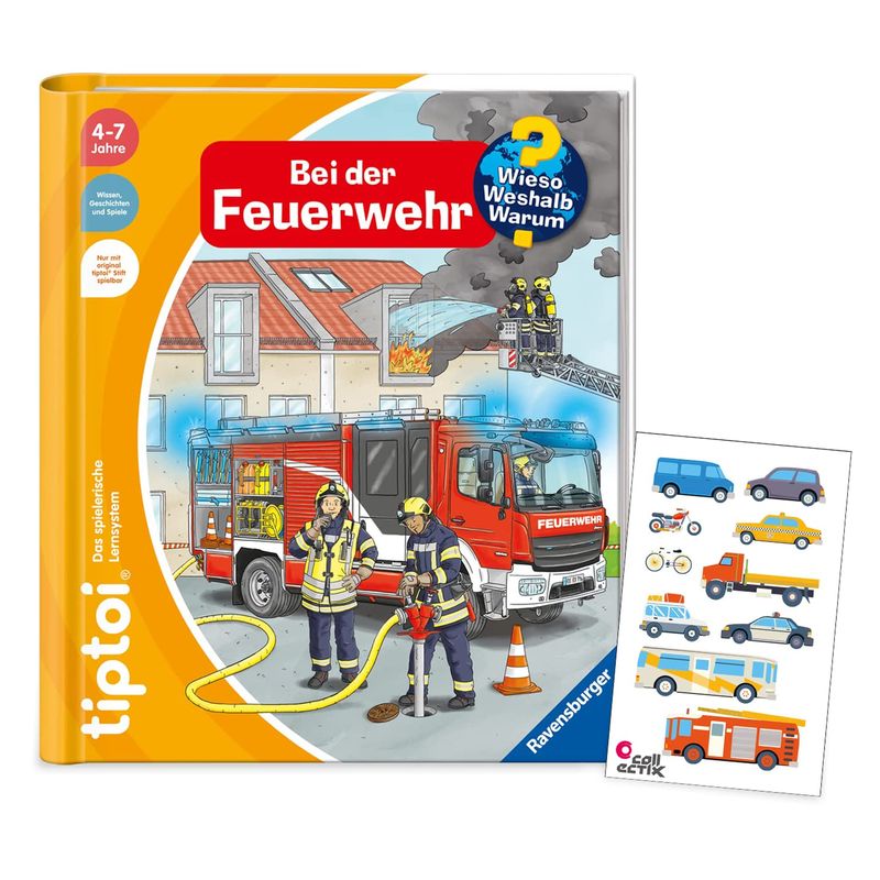 Ravensburger tiptoi on the Go with the Fire Truck with Free Children ...