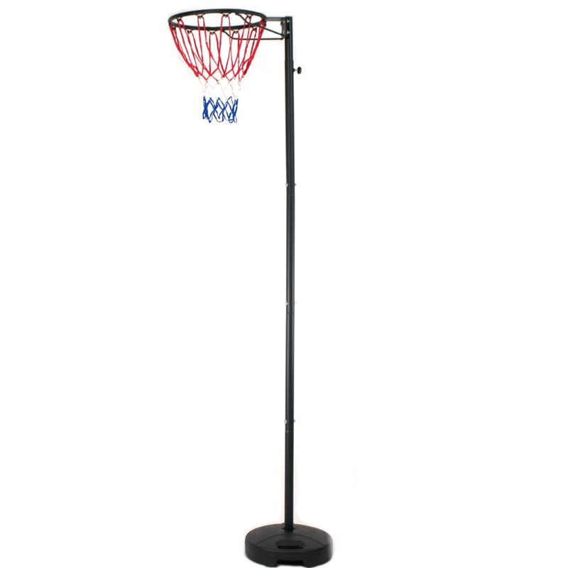 Bee-Ball Full-Sized Netball Hoop & Netball Post - Adjustable Netball ...