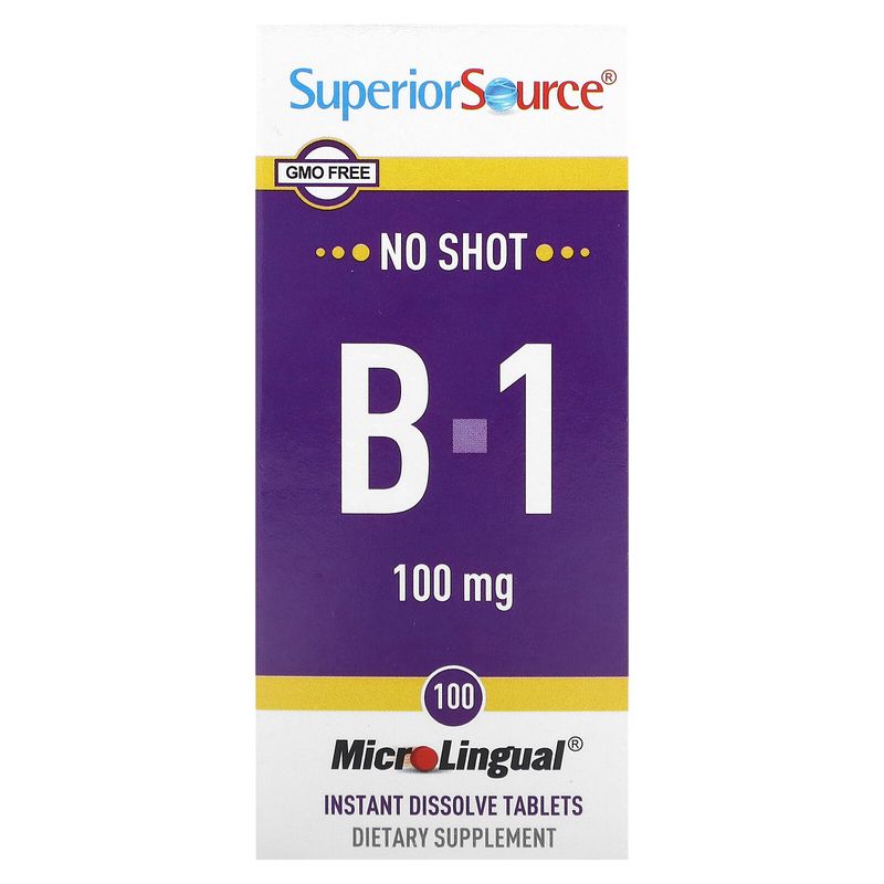 B-1, 100 mg, 100 Instant Dissolve Tablets - Online Marketplace ...