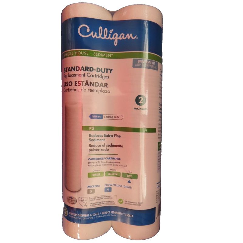 Culligan P5 Sediment Water Filter 5 Micron 2 / Pack NEW - Online ...