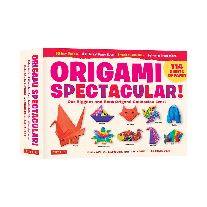 Origami Spectacular Kit: Our Biggest and Best Origami Collection Ever! (114 Sheets of Paper; 60 ...