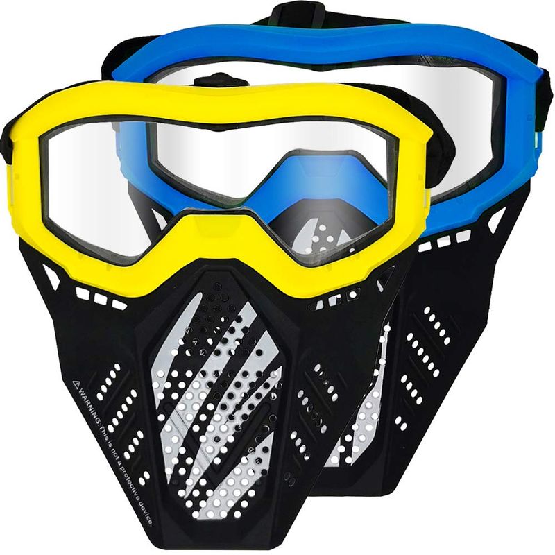 2 Pack Tactical Mask Compatible with Nerf Rival, Apollo, Zeus, Khaos ...