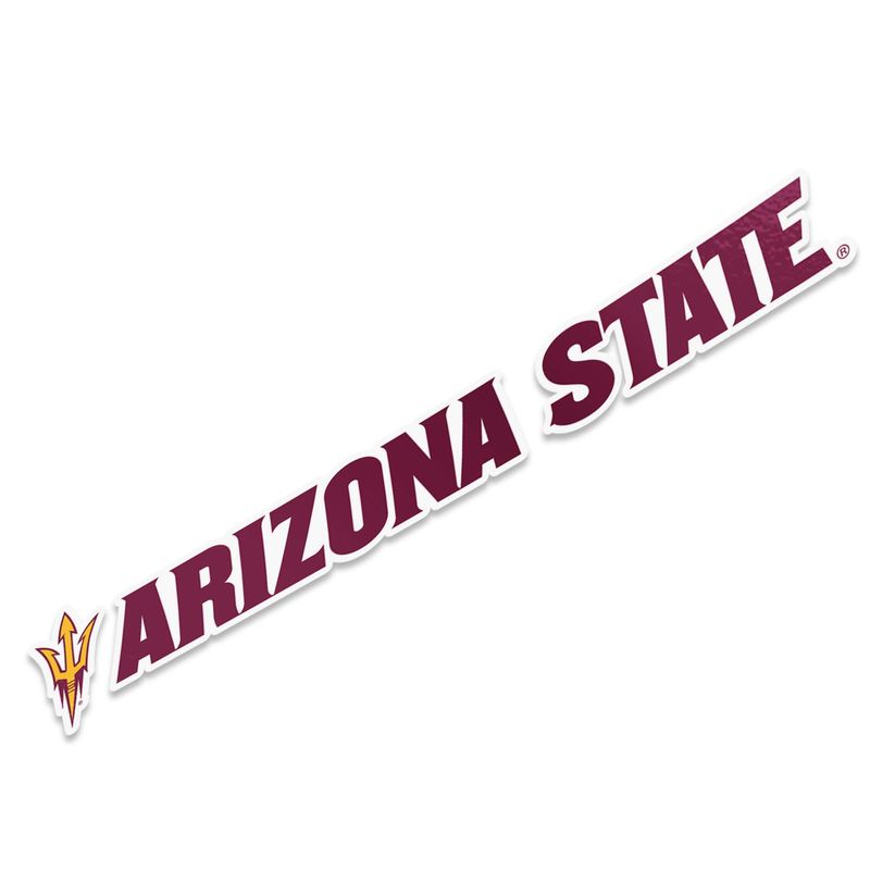 Arizona State University Sun Devils ASU Name Logo Vinyl Decal Laptop ...