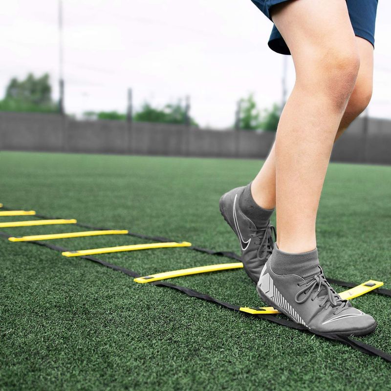 Ziland Agility Flat Rung Speed Ladder [Each] • Size: 8 METRE • Carry ...