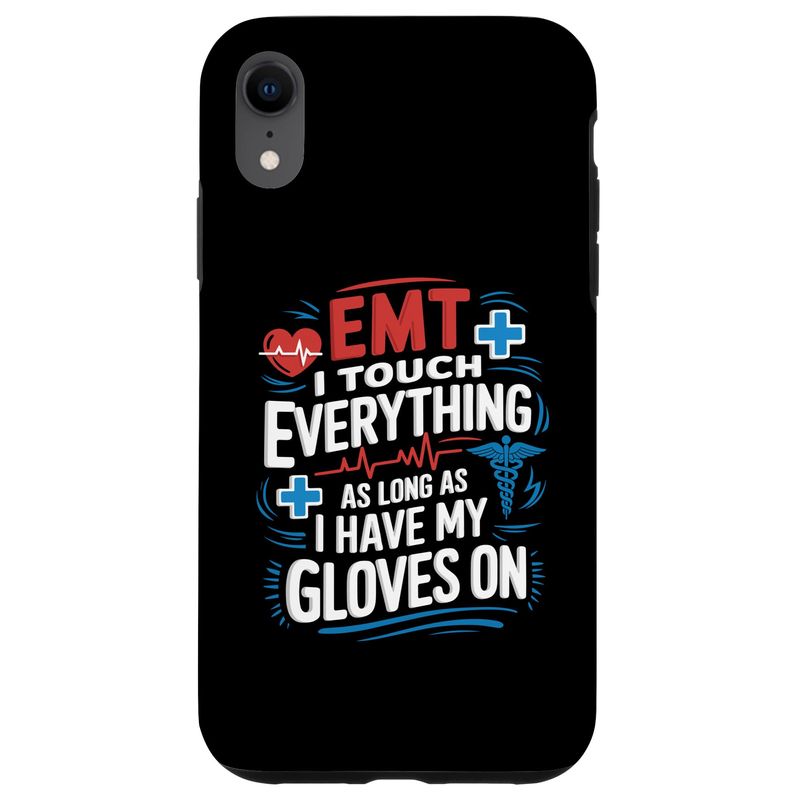 iPhone XR Paramedic EMT and EMS for Emergency First Aid Responder Case ...