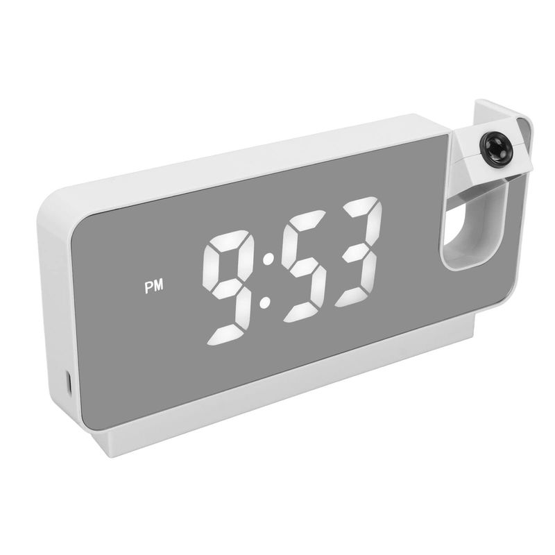 Alarm Clocks for Bedrooms, Projection Digital Alarm Clock on Ceiling ...