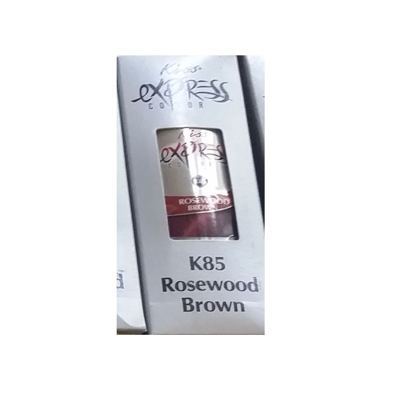 4 PACK KISS EXPRESS COLOR SEMI-PERMANENT HAIR COLOR ( K85 Rosewood Brown ) - Online Marketplace ...