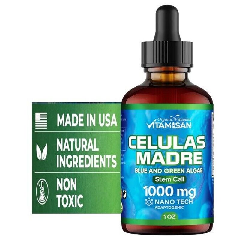 Stem Cell Serum Anti Aging Real Stem Cell Cultures 1000 PLUS B VITAMINS ...