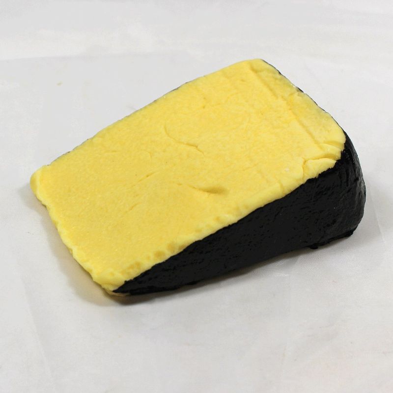 Just Dough It Fake Cheddar Cheese Wedge with Black Rind - Online ...