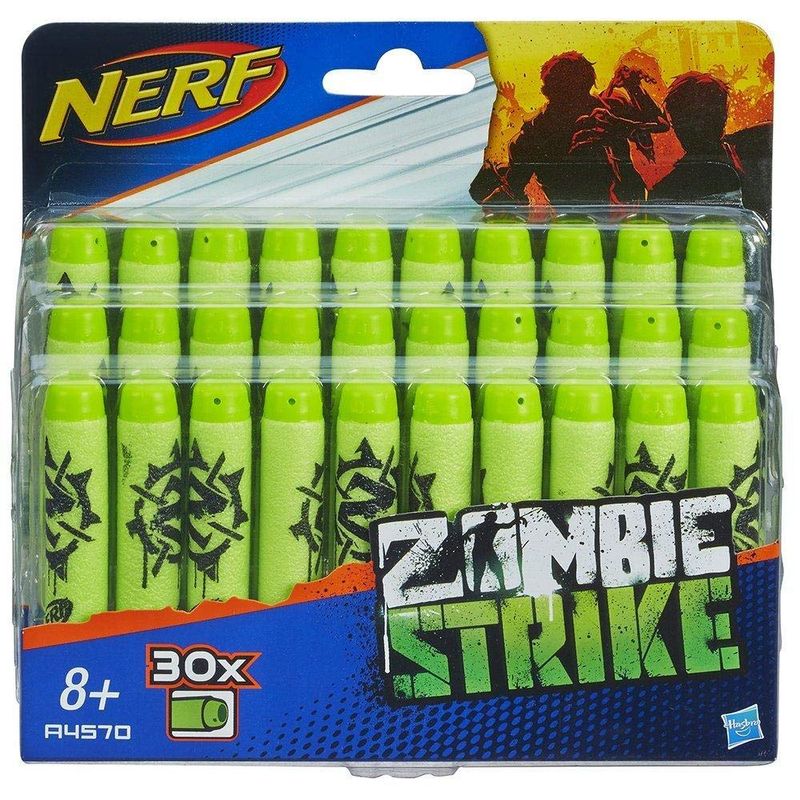 Hasbro Nerf: Zombie Strike Deco Darts 30 Pack - Online Marketplace ...